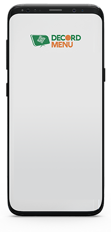 DECORD MENU - Digital menu by scanning QR code